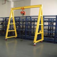China Portable Mobile Gantry Crane 5T Workshop Use CE Certification for sale