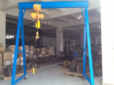 China Portable Mobile Gantry Crane 5T Workshop Use CE Certification for sale
