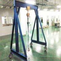 China Portable Mobile Gantry Crane 5T Workshop Use CE Certification for sale