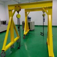 China Portable Mobile Gantry Crane 5T Workshop Use CE Certification for sale