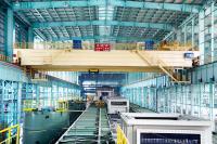China 200 Ton Double Girder Overhead Bridge Crane 50hz  Heavy Duty for sale