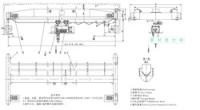 China 10 Ton Electric EOT Foundry Crane 60m Box Type Single Beam Remote Control for sale