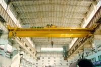 China 300T A5 Double Girder Travelling Overhead Crane 50hz Wireless Remote Control for sale