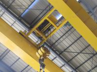 China Hook Double Girder Overhead Travelling Crane 100 / 20T 22m Lifting Height for sale