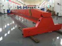 China 7.5 Ton Single Girder Overhead Crane 6m Pendant Line Controls With Rope Hoist for sale
