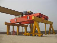China 550T A5 Double Girder Overhead Crane 28m With Cab Control Hook for sale