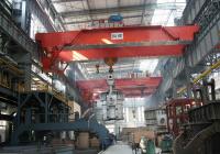 China 550T A5 Double Girder Overhead Crane 28m With Cab Control Hook for sale
