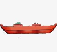China M5 QE Type Double Girder Hook Overhead Crane 31.5m Travelling 380V Cab Control for sale