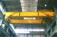 China Electric Double Girder Overhead Crane 50 / 10T A4 QB Type 31.5m Span for sale