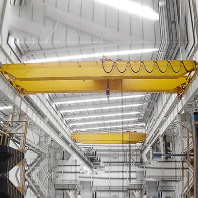 China A6 QD Type Double Girder Overhead Crane Electric Remote Control 18m for sale