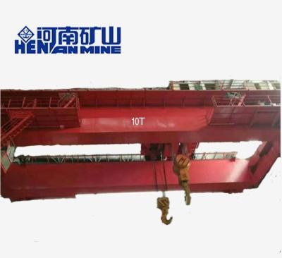 China 20 / 5T A6 QY Double Girder Overhead Crane Travelling Insulation Bridge for sale