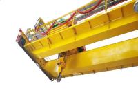 China 25 Ton Double Girder Hook Crane Rail Mounted Travelling Overhead for sale