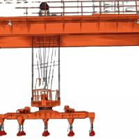 China QL Type A7 Double Girder Bridge Crane Revolving Electromagnetism Hanger for sale