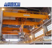 China Heavy Duty QDY Foundry Crane Metallurgy Double Girder Overhead With Hook for sale