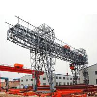 China Truss Type Double Girder Mobile Gantry Crane 20 Ton With Lifting Mechanism for sale