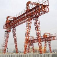 China Truss Type Double Girder Mobile Gantry Crane 20 Ton With Lifting Mechanism for sale
