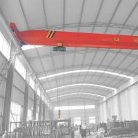 China 10T LDA Type Single Girder Overhead Crane Electric For Lifting Heavy Objects for sale