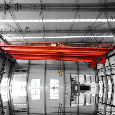 China QB 50T A4 Double Girder Bridge Overhead Crane Large Tonnage Explosion Proof for sale