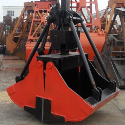 China 12m³ Double Rope Grab Crane Lifting Structure Accessories Q235 for sale