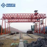 China A Type 50T Double Girder Trussed Gantry Crane Electrical Mobile With Saddle for sale