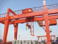 China Subway Turn Slag Hook Gantry Crane MGC Type 75T With Adjustable Span for sale