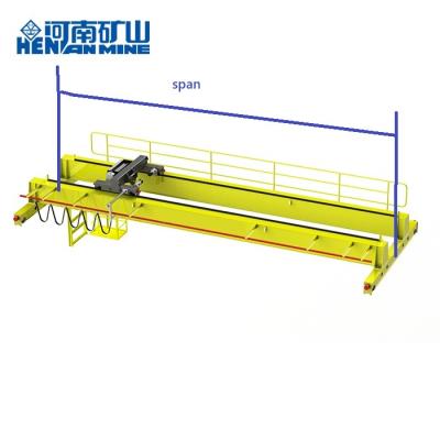China LH Type Double Girder Electric Overhead Traveling Crane 32 T For Hoist Lifting for sale