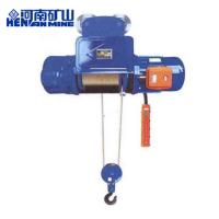China High Performance Electric Mobile Wire Rope Hoist Winch 30m MD Type Double Speed for sale