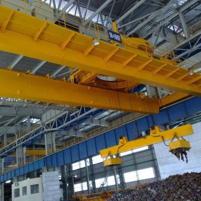 China QL Type Heavy Duty Overhead Crane Mechanical Workshop Electromagnetic Suspension for sale