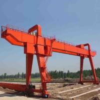 China Cabin Control Container Gantry Crane Yard Transverse Beam Rail Type 415V for sale
