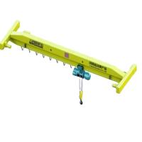 China EOT Single Girder Travelling Bridge Crane 20 Tons 30m / Min For Workshop for sale
