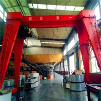 China Box Type Single Girder Gantry Crane Without Cantilever Indoor And Outdoor for sale