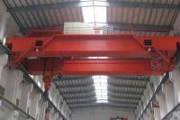 China QD Type Double Girder Electric Hook Bridge Crane For General Industry 9.8m/Min for sale