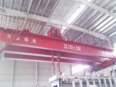 China Insulation Double Girder Bridge Crane Lifting Height 16m QY Type With Cabin for sale