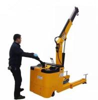 China 1T Battery Trolley Crane Electric Rotating For Places With Flat Floor for sale