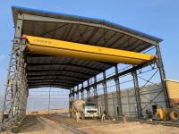 China Electric Double Girder Overhead Crane Hoist Traveling For Warehouse for sale