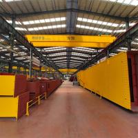 China Euro Double Girder Bridge Crane 30 Ton KSSL Romote Control for sale