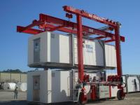 China Rubber Tyred Container Gantry Crane 50t Seaport For Lifting 20/40feets for sale