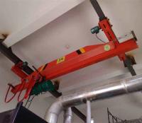 China Suspended Single Girder Crane Low Headroom 3T LX Model Travelling Overhead for sale