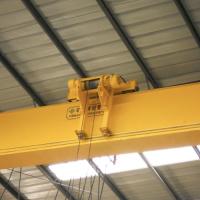 China Remote Control Single Girder Beam E.0.T Crane Partial Hanging Hoist Trolley for sale