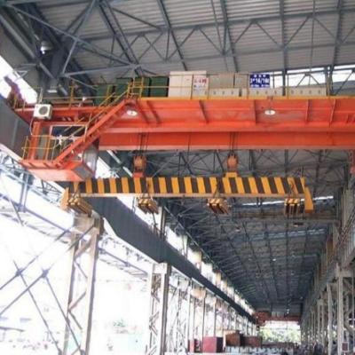 China 20t QL Double Girder Overhead Crane With Hanging Beam Paralleling To Main Beam for sale