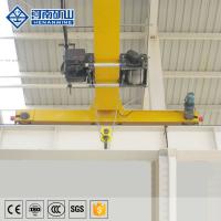 China 16 Ton Workshop Overhead Crane System Geared Motor Frequency Control Low Headroom for sale