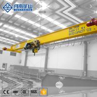 China 16 Ton Workshop Overhead Crane System Geared Motor Frequency Control Low Headroom for sale
