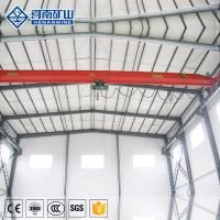 China 3~20 Ton Span 31.5m Electric Hoist Single Girder Overhead Crane for Workshop for sale