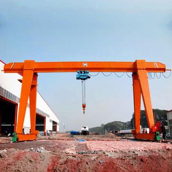 China Customizable Single Girder Gantry Crane 5 - 20 Tons Capacity For Handling Stone for sale