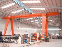 China Box Type 10 Ton  Span 9M Single Girder Mobile Gantry Crane for sale