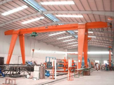 China Box Type 10 Ton  Span 9M Single Girder Mobile Gantry Crane for sale