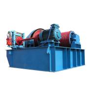 China 0 - 30m / Min Electric Wire Rope Winch Machine Engine Powered Cable Puller Heavy Duty for sale