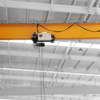 China 10t Railway / Workshop Overhead Crane Remote Control With European Electric Hoist for sale