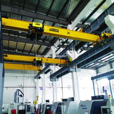 China Low Headroom European Lifting Equipment Single Beam Bridge Crane for sale