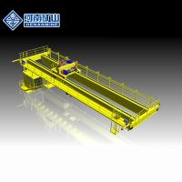 China 20 Ton Double Girder Workshop Overhead Crane European Type M5 Working Class for sale